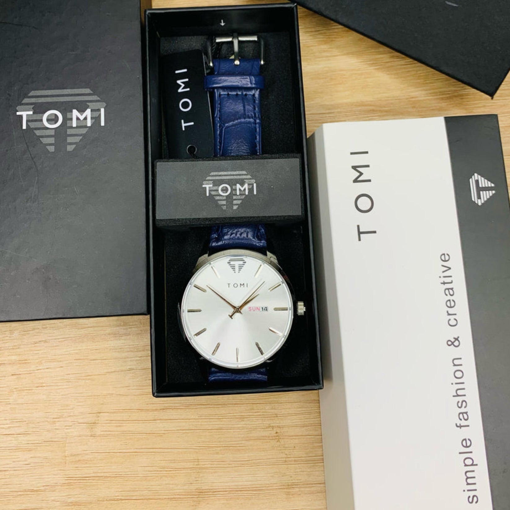 TOMI T-045 Day Date Quartz Wrist Watch For Men – Tomiwatches.pk