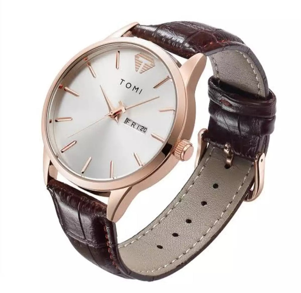 TOMI T-045 Day Date Quartz Wrist Watch For Men – Tomiwatches.pk